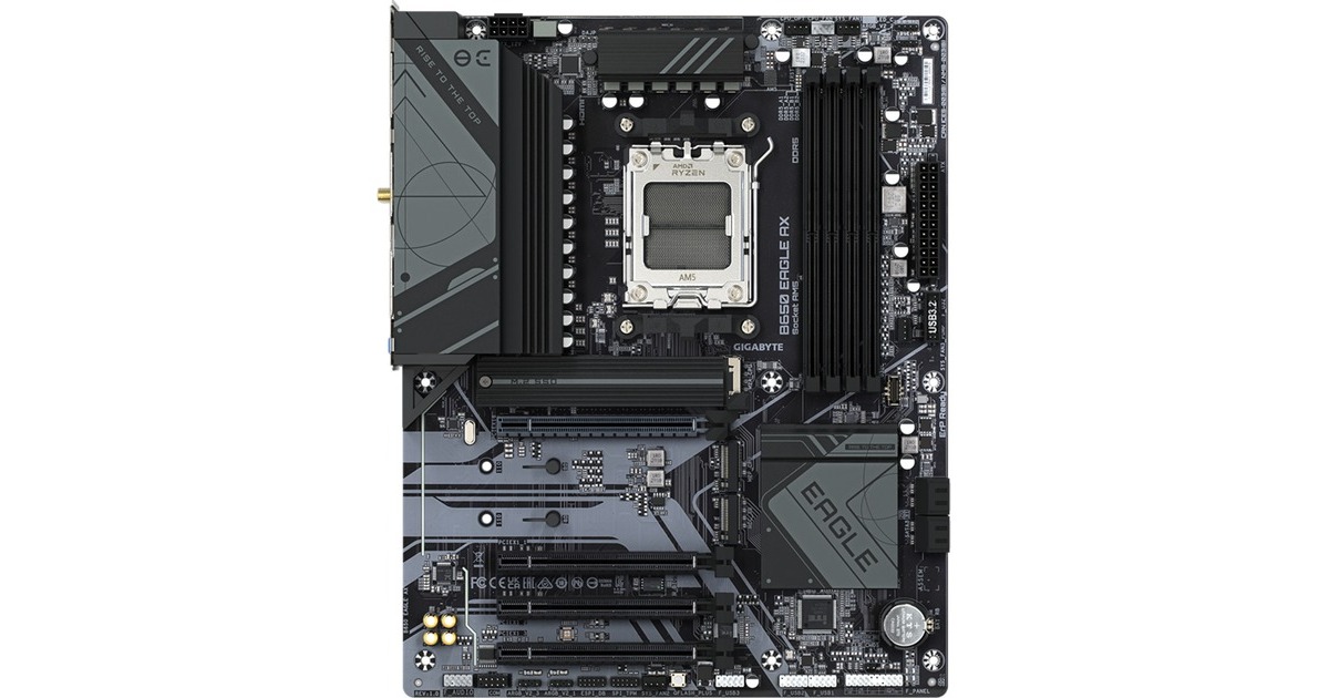 GIGABYTE B650 EAGLE AX Placa base - AMD Ryzen serie 9000, VRM de 12+2+2 ...