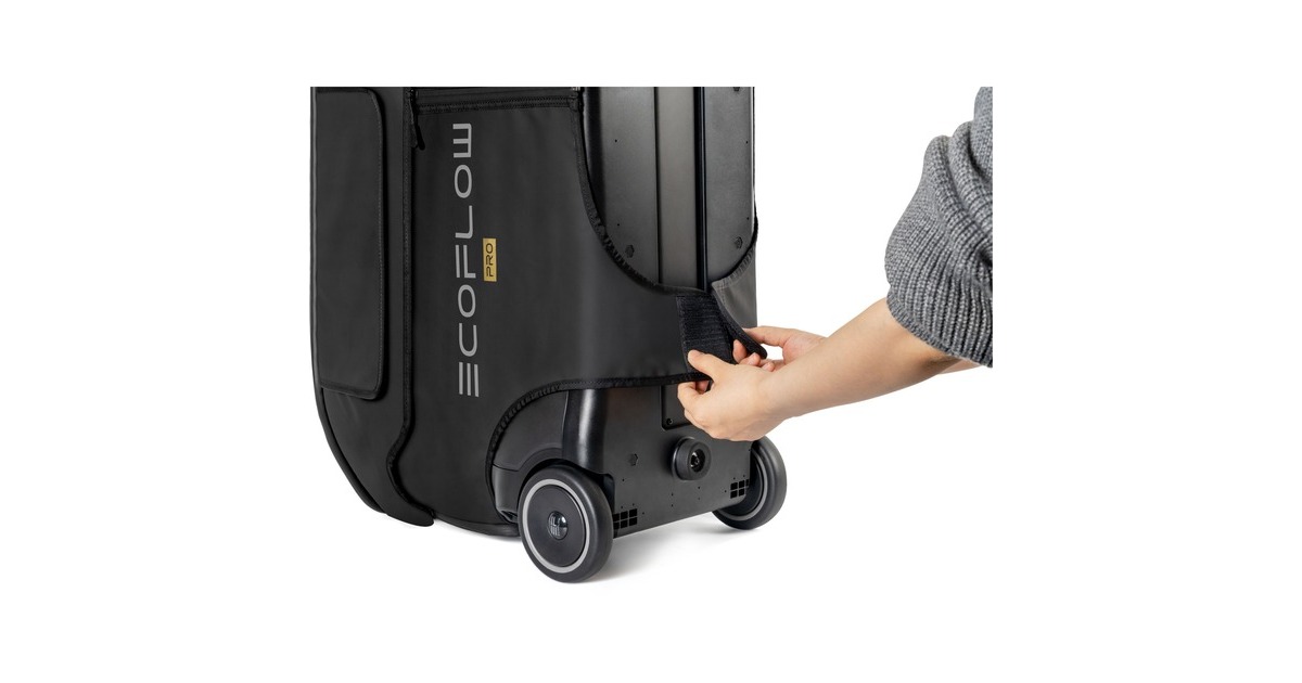 ECOFLOW DELTA Pro Bag, Bolsa negro