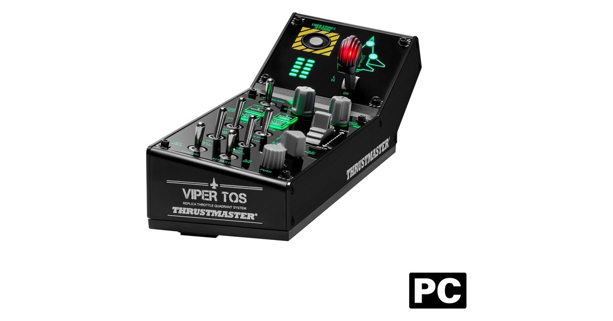 Thrustmaster Viper Panel, Panel de control negro