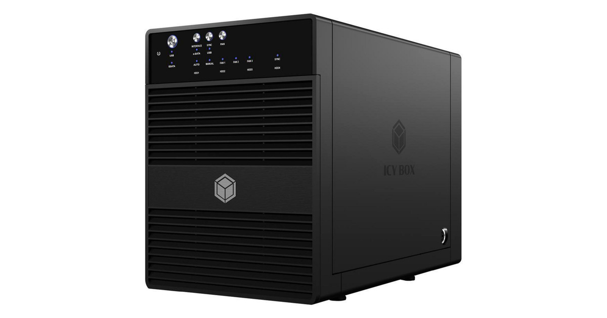 ICY BOX IB-3640SU3 USB 3.2 Gen 1 (3.1 Gen 1) Type-B Negro, Caja de ...