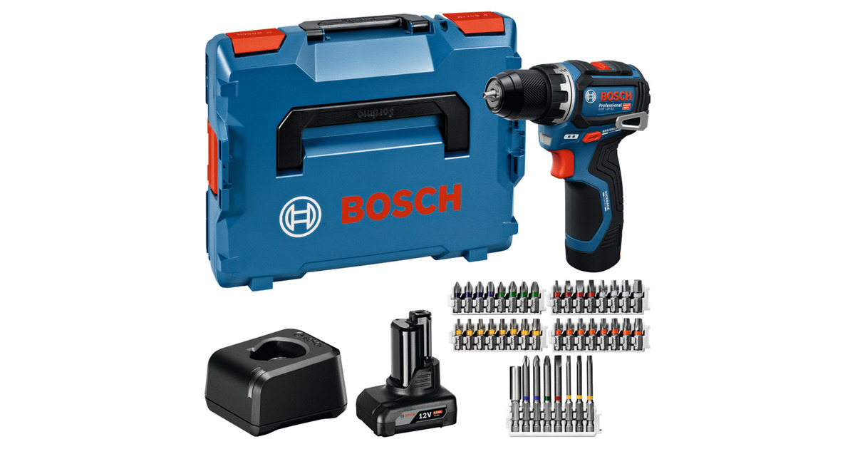 Bosch Professional GSR 12V-32, 06019N7005, Taladro/destornillador azul ...