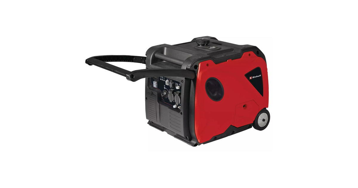 Einhell 4152620, TE-IG 3500, Generador negro/Rojo