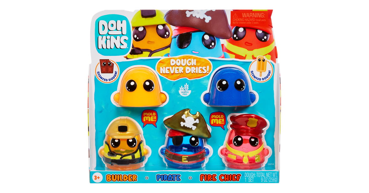 MGA Entertainment DohKins Hero Pack - Assortment 1 Pasta de modelar 255 ...
