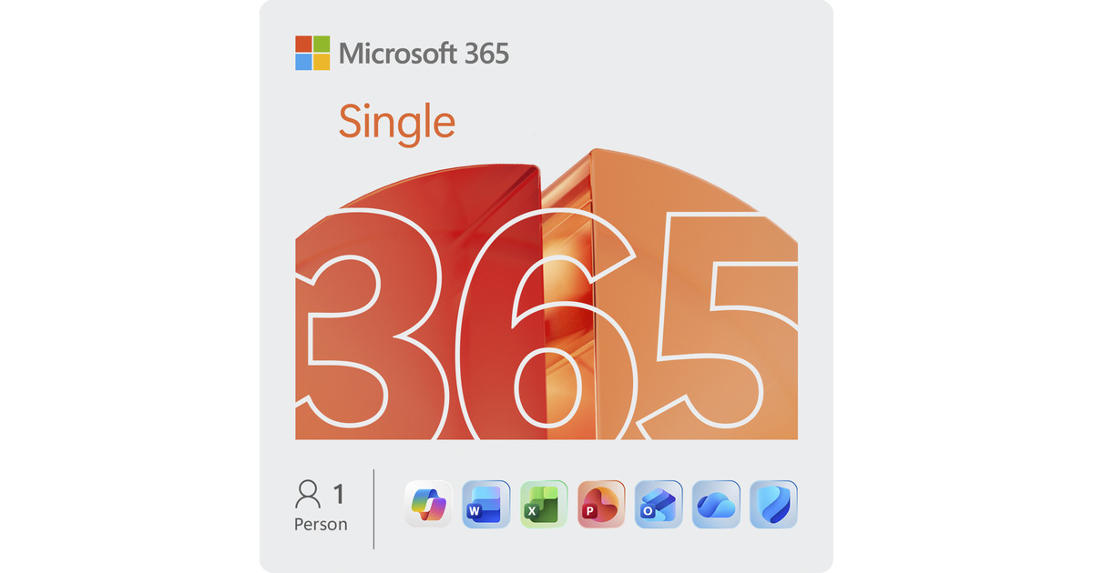 Microsoft Office M365 Single1 Person , Office-Software