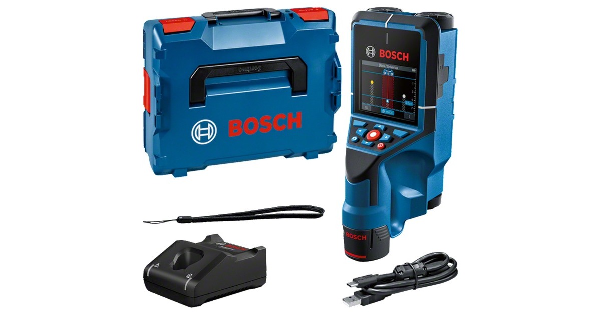 Bosch Professional Wallscanner D-tect 200 C Professional multidetector ...