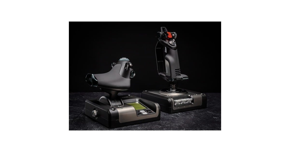 Logitech Gaming Flight Control System Negro, Plata USB 2.0 Simulador de ...