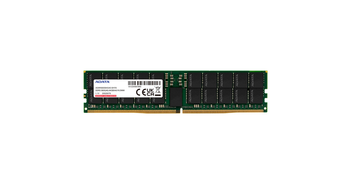 ADATA RIMM 64 GB DDR5-5600, Memoria RAM
