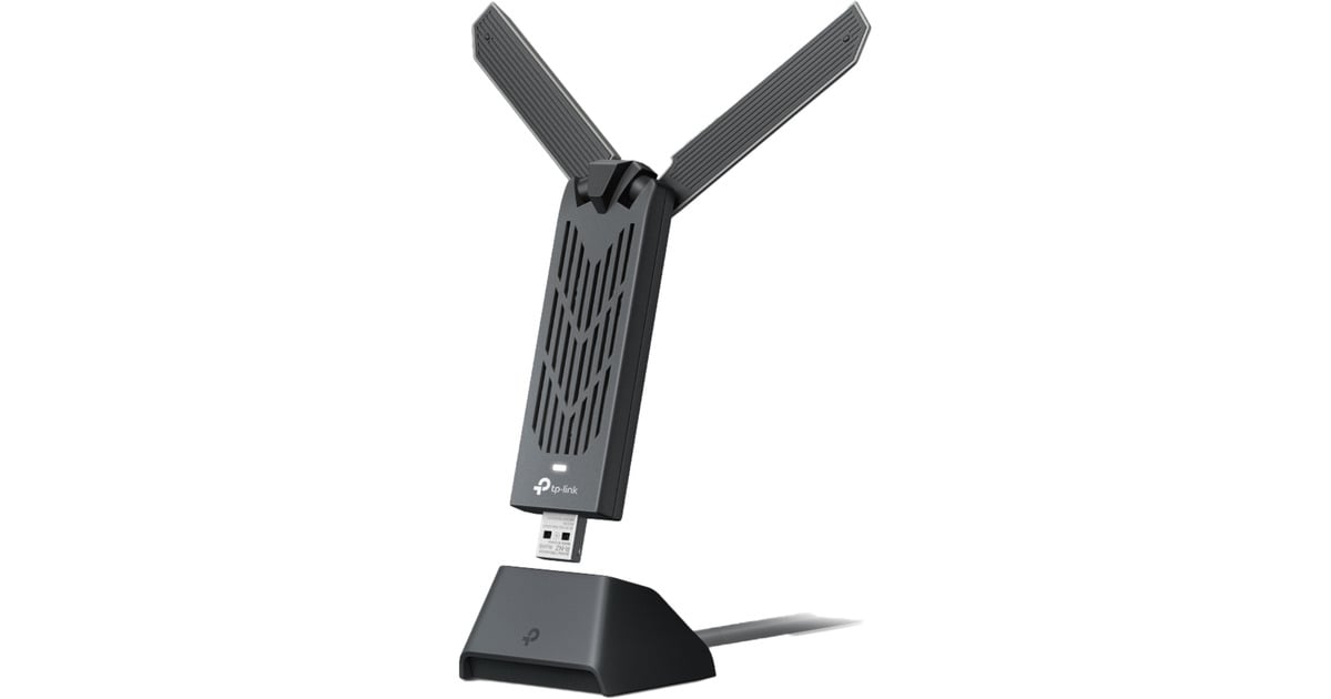 TP-Link Archer TBE400UH, Adaptador Wi-Fi gris/Negro