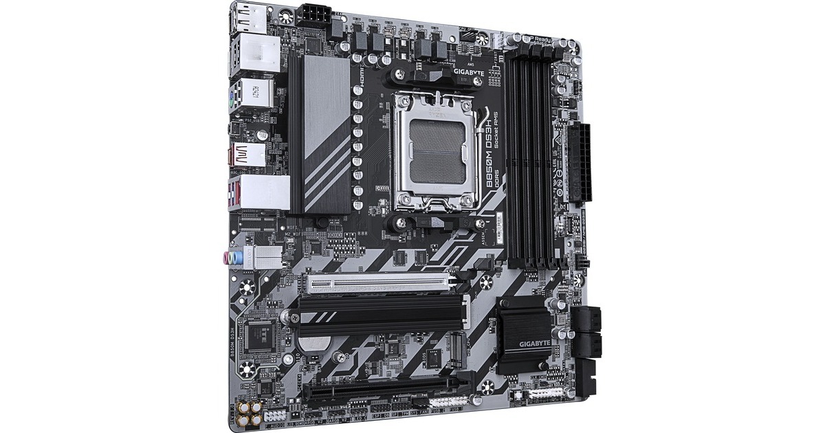 GIGABYTE B850M DS3H Placa Base - Procesadores AMD Ryzen Serie 9000, 16 ...