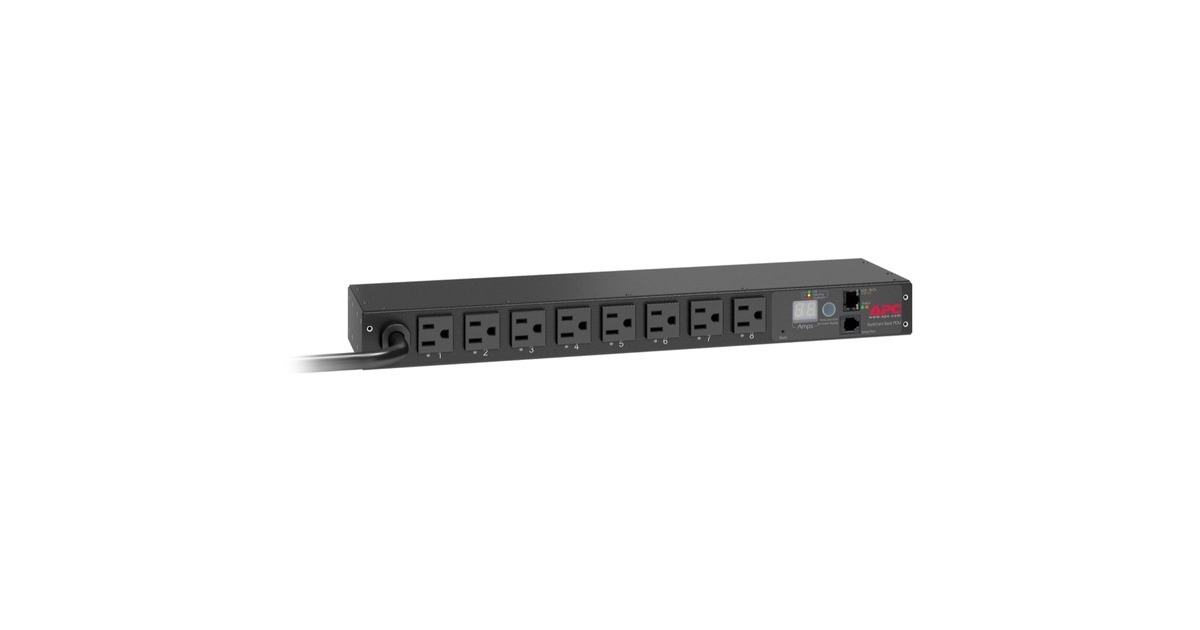 APC AP7900B unidad de distribución de energía (PDU) 8 salidas AC 1U ...