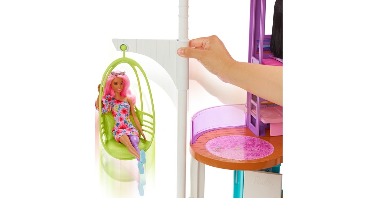Barbie HCD50 casa de muñecas, Juego de construcción 3 año(s ...