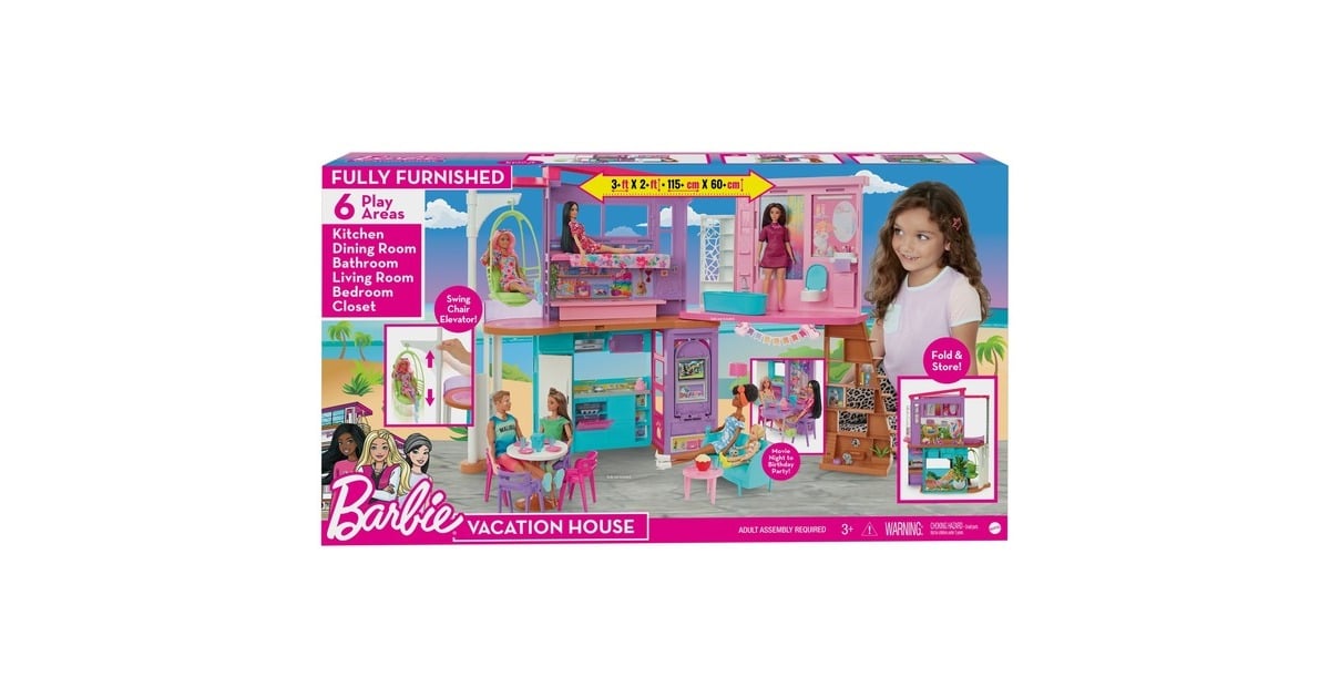 Barbie HCD50 casa de muñecas, Juego de construcción 3 año(s ...