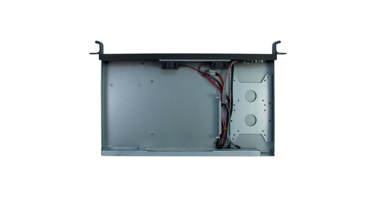 Inter-Tech IPC-K-126L Estante Negro, Servidor de vivienda negro ...