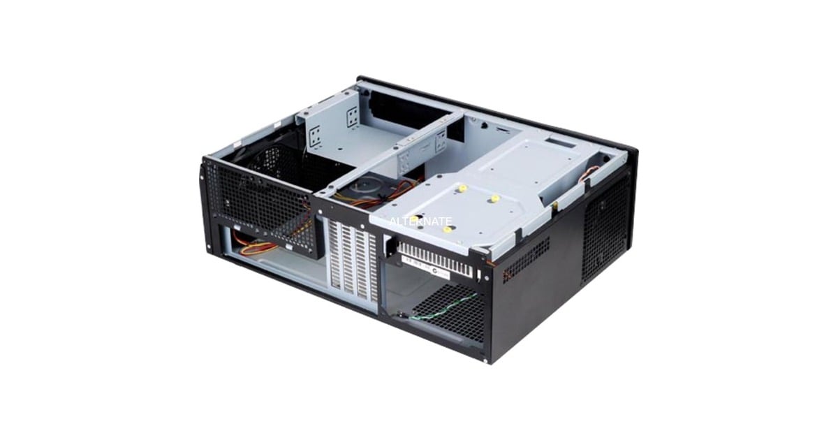 SilverStone Grandia GD05 HTPC Negro, Caja de sobremesa negro, HTPC, PC ...