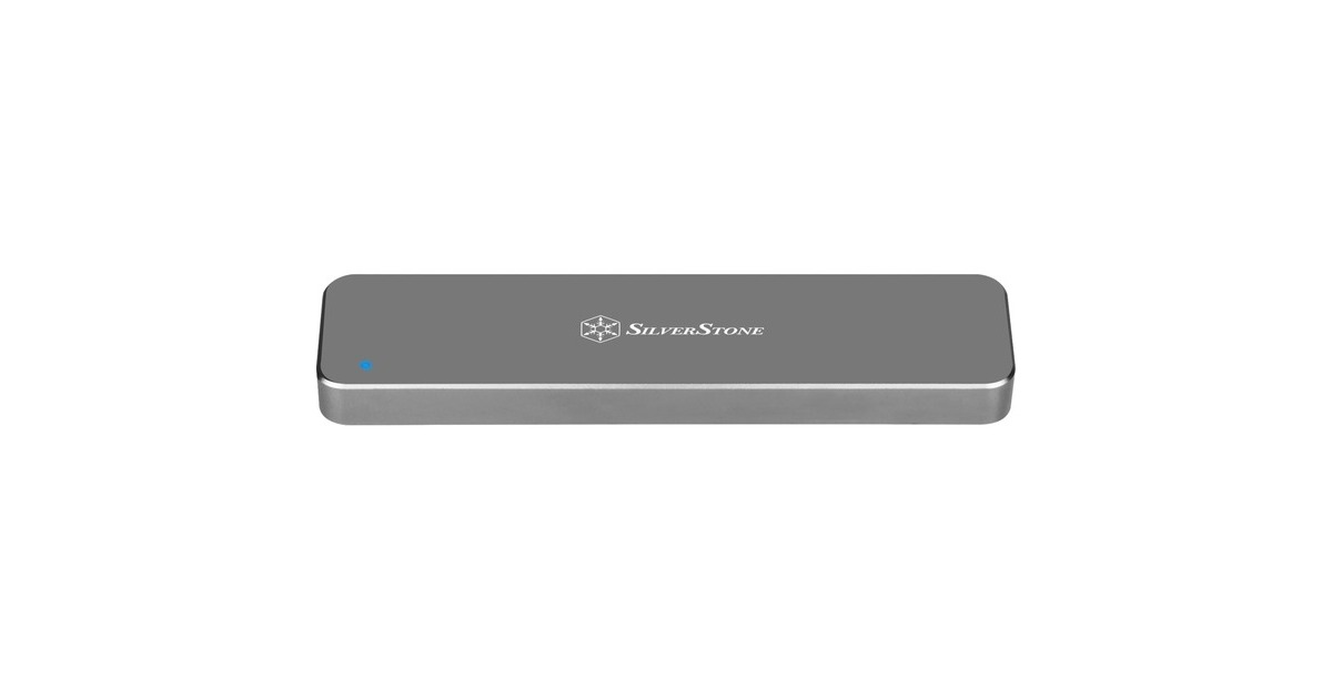 SilverStone MS09 Caja externa para unidad de estado sólido (SSD) Carbón ...