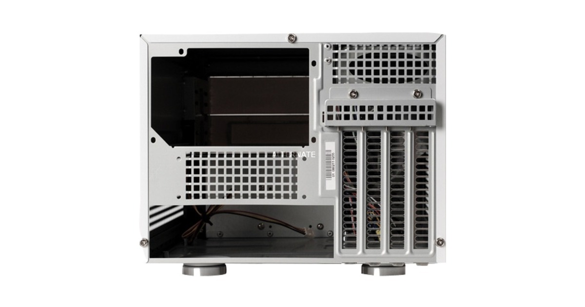 SilverStone SG02-F carcasa de ordenador Small Form Factor (SFF) Negro, Caja HTPC negro, Small ...