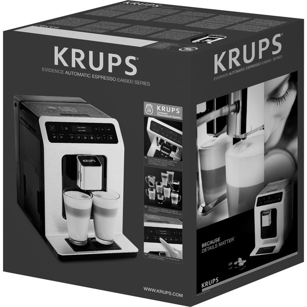 Krups Evidence EA8918 cafetera eléctrica Totalmente automática Máquina espresso 2,3 L ...
