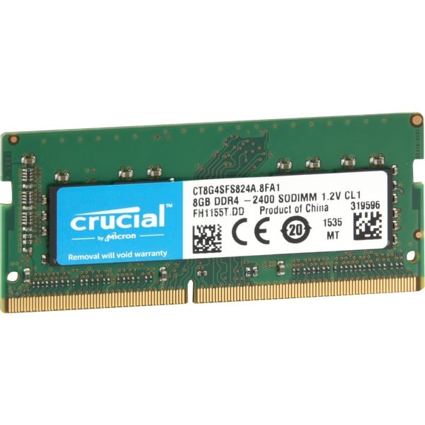 Crucial 8GB DDR4 2400 MT/S 1.2V módulo de memoria 1 x 8 GB 2400 MHz ... Crucial 8GB DDR4 2400 MT/S 1.2V módulo de memoria 1 x 8 GB 2400 MHz ...