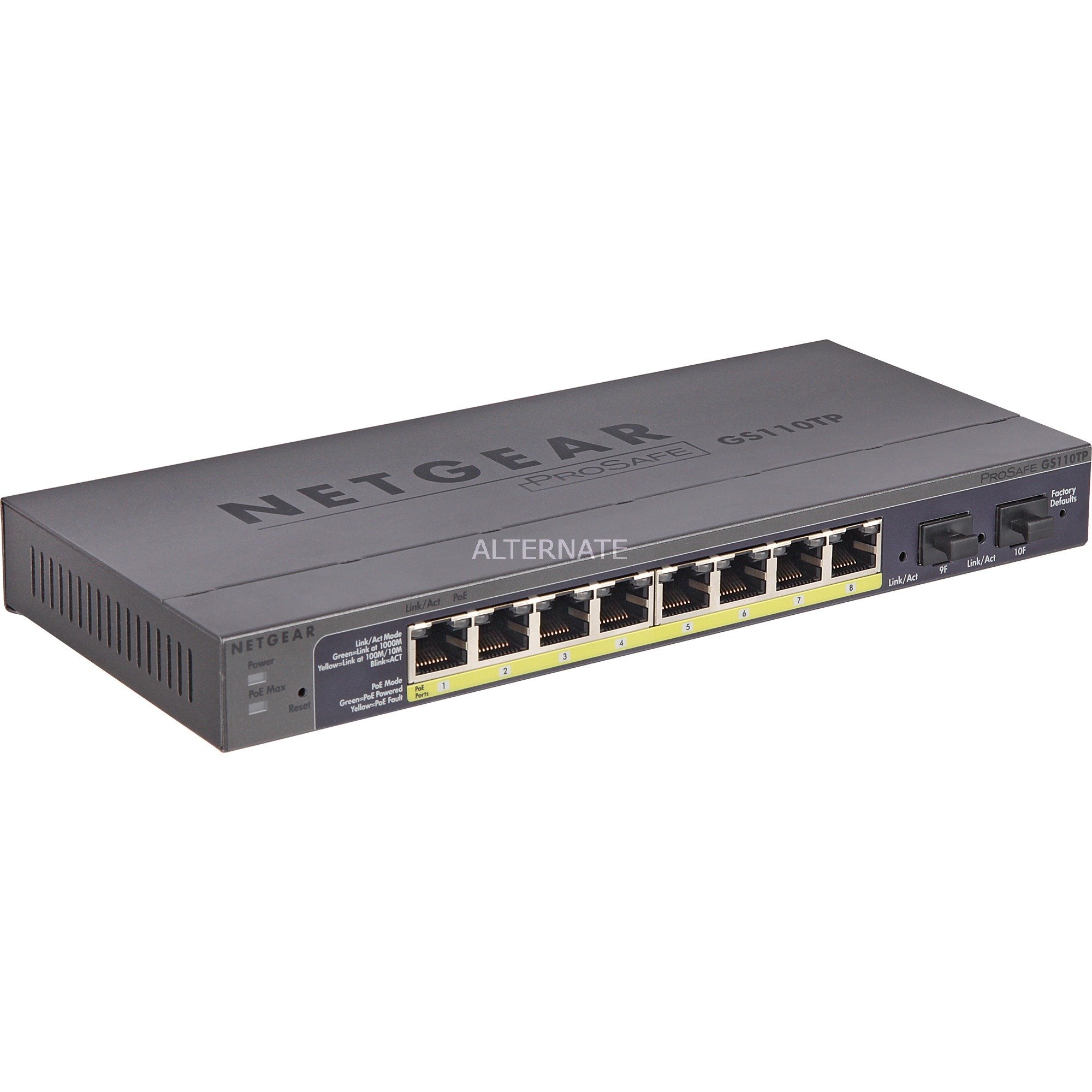 Netgear gs110tp 200eus switch de | Precios - Ofertas y Descuentos